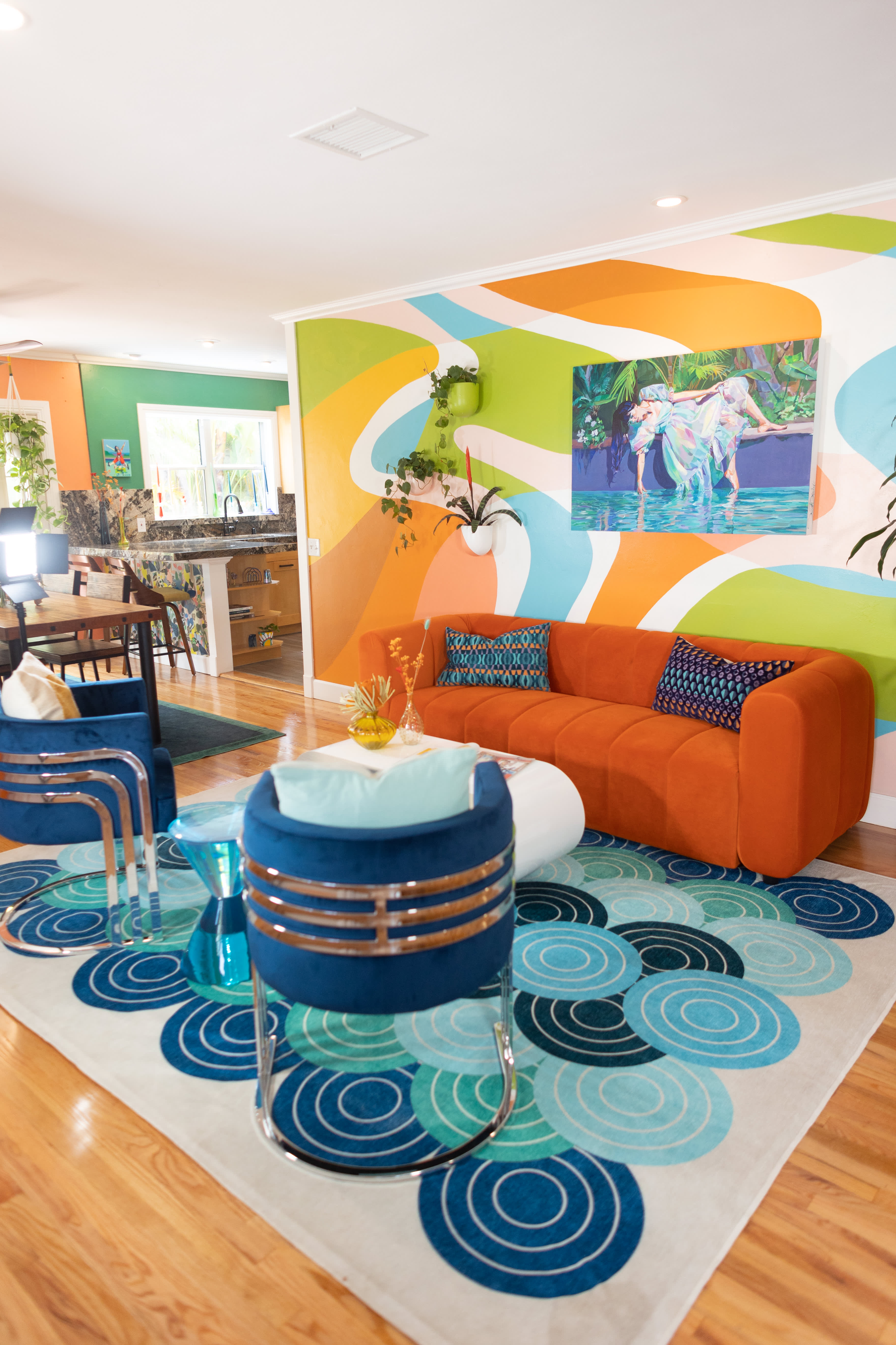 Double Complementary Color Scheme Interior Design